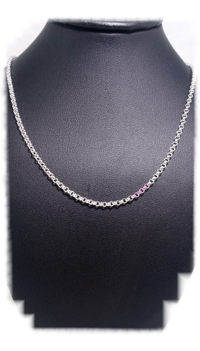Cadena Tejido Rolo 2 Milímetros Ancho En 60cm Plata | Envío gratis Cadena Tejido Rolo 2 Milímetros Ancho En 60cm Plata | Envío gratis