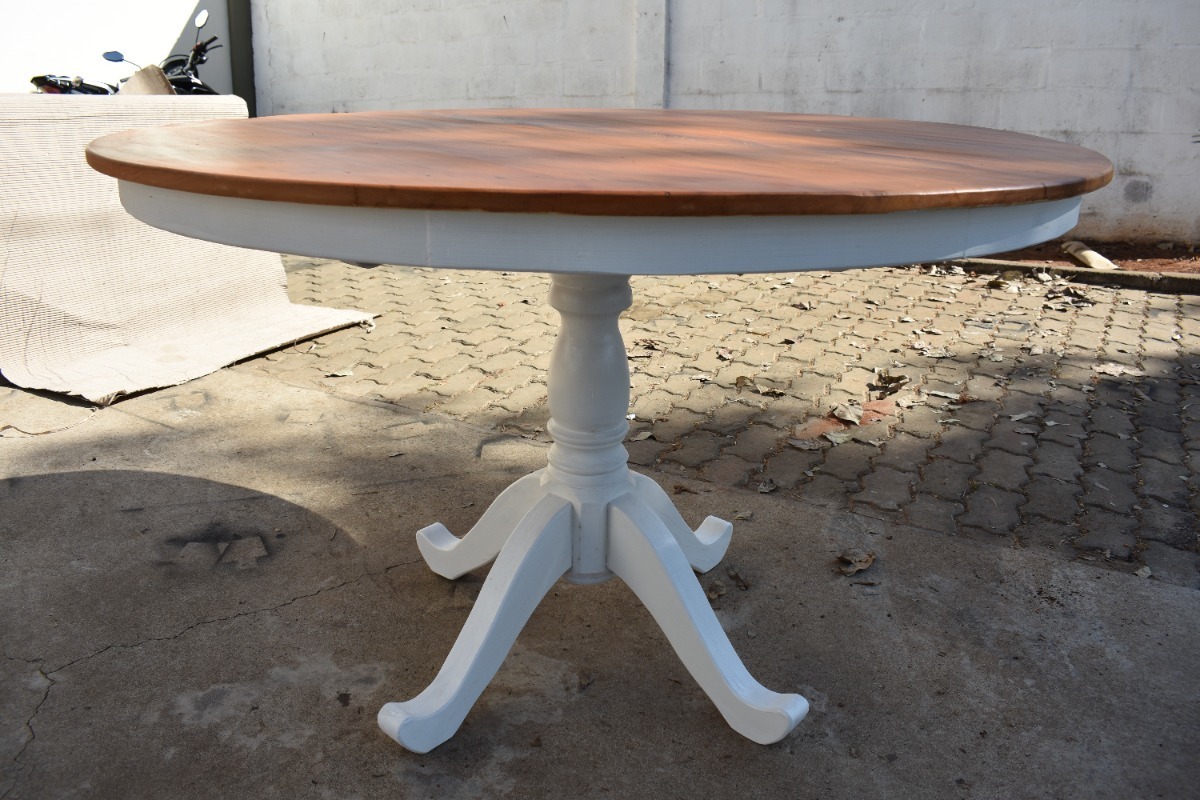 Mesa De Jantar Redonda Pé Torneado 1,2mt(somente Mesa) | DIMADEIRA MOVEIS Mesa De Jantar Redonda Pé Torneado 1,2mt(somente Mesa) | DIMADEIRA MOVEIS