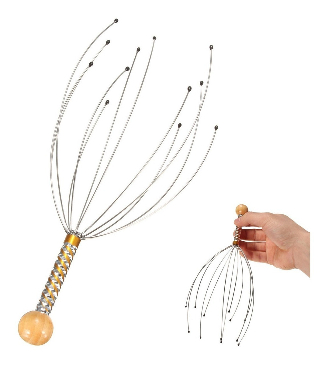 Unidade Massageador Capilar 12 Pontas Mercadolivre