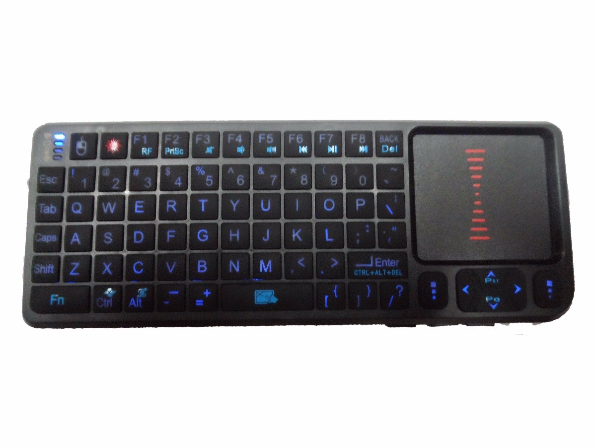 Mini Teclado Sem Fio Wireless Touch Pad Universal Console Pc ... Mini Teclado Sem Fio Wireless Touch Pad Universal Console Pc ...