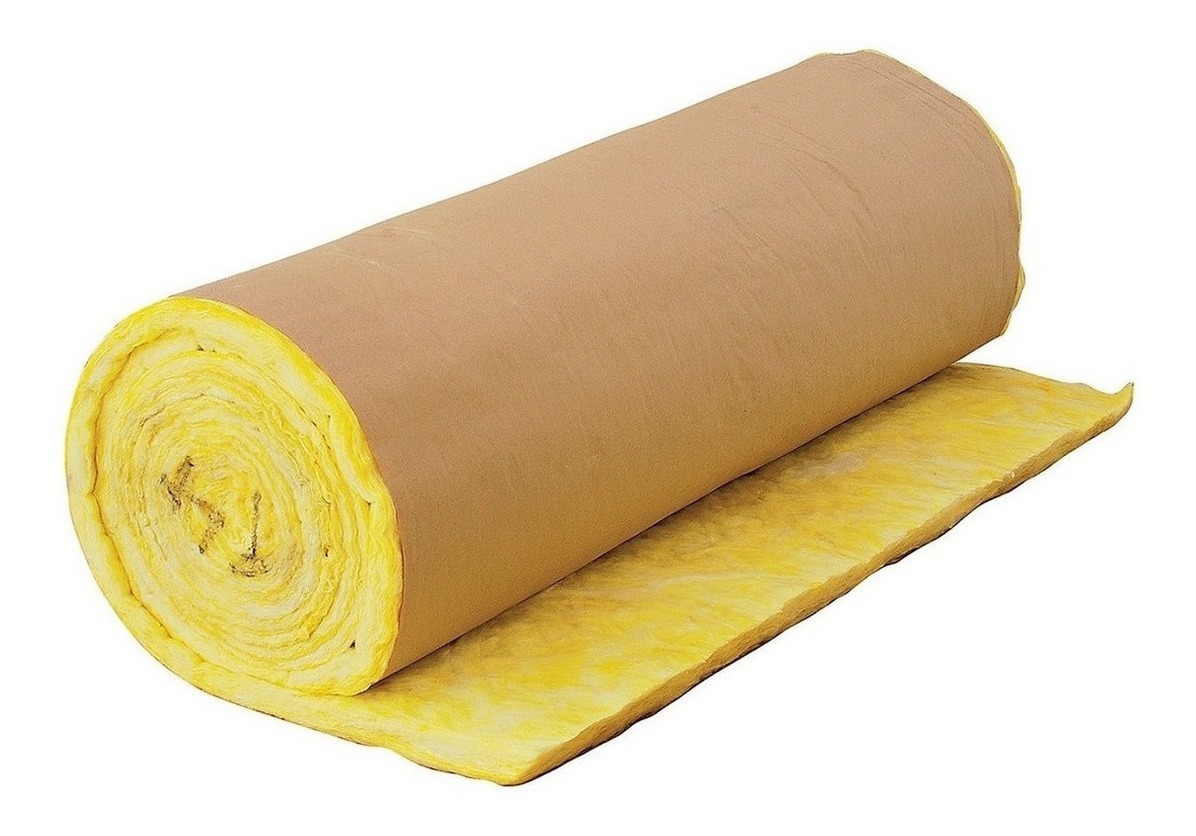 3 Rollos Lana De Vidrio Con Kraft 80 Mm Alta Densidad | Totalimpo 3 Rollos Lana De Vidrio Con Kraft 80 Mm Alta Densidad | Totalimpo