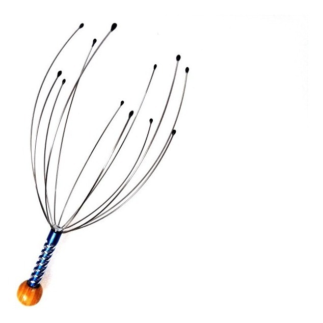 Massageador De Cabeça 12 Hastes Terapia Coroa Anti Stress Mercadolivre
