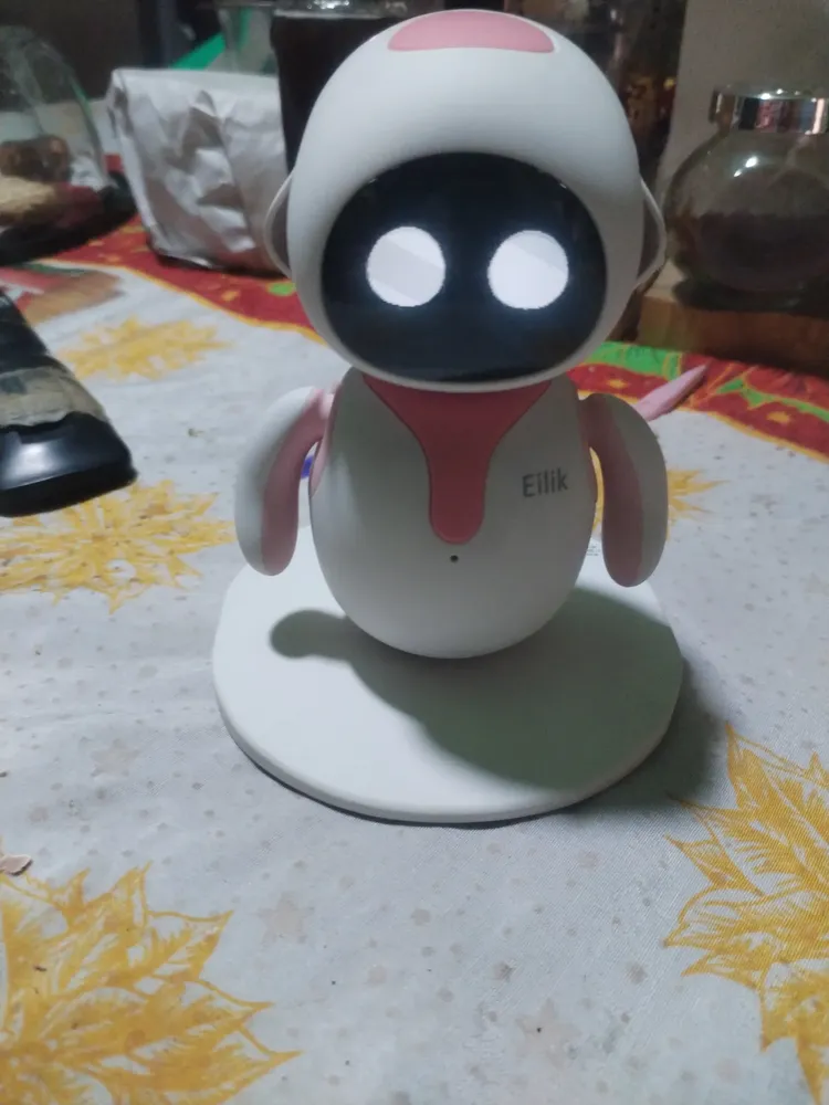¡Robot interactivo Eilik Robot Bot con inteligencia y comida! Color ...