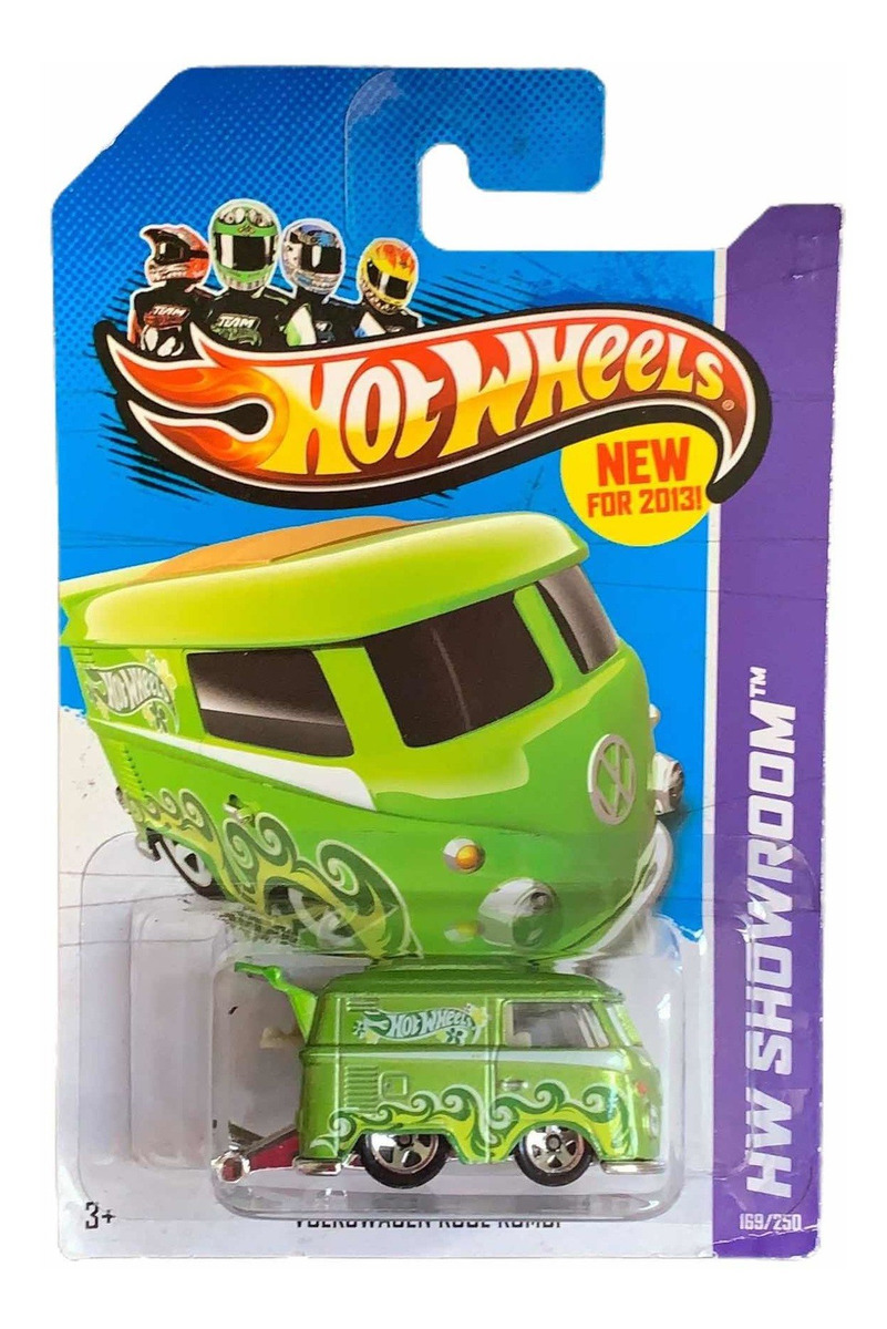 Hot Wheels 2013 - Volkswagen Kool Kombi Verde | Frete grátis Hot Wheels 2013 - Volkswagen Kool Kombi Verde | Frete grátis