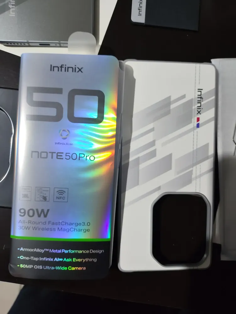 Infinix Note 50 Pro Dual Sim 256 Gb Plateado 8 Gb Ram | Cuotas sin interés