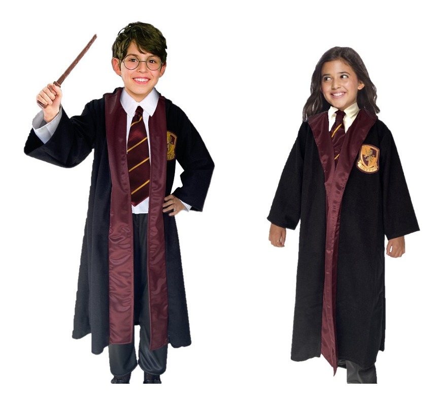 Cosplay Harry Disfraz Mago Potter Túnica Capa Gryffindor Toy Envío Gratis