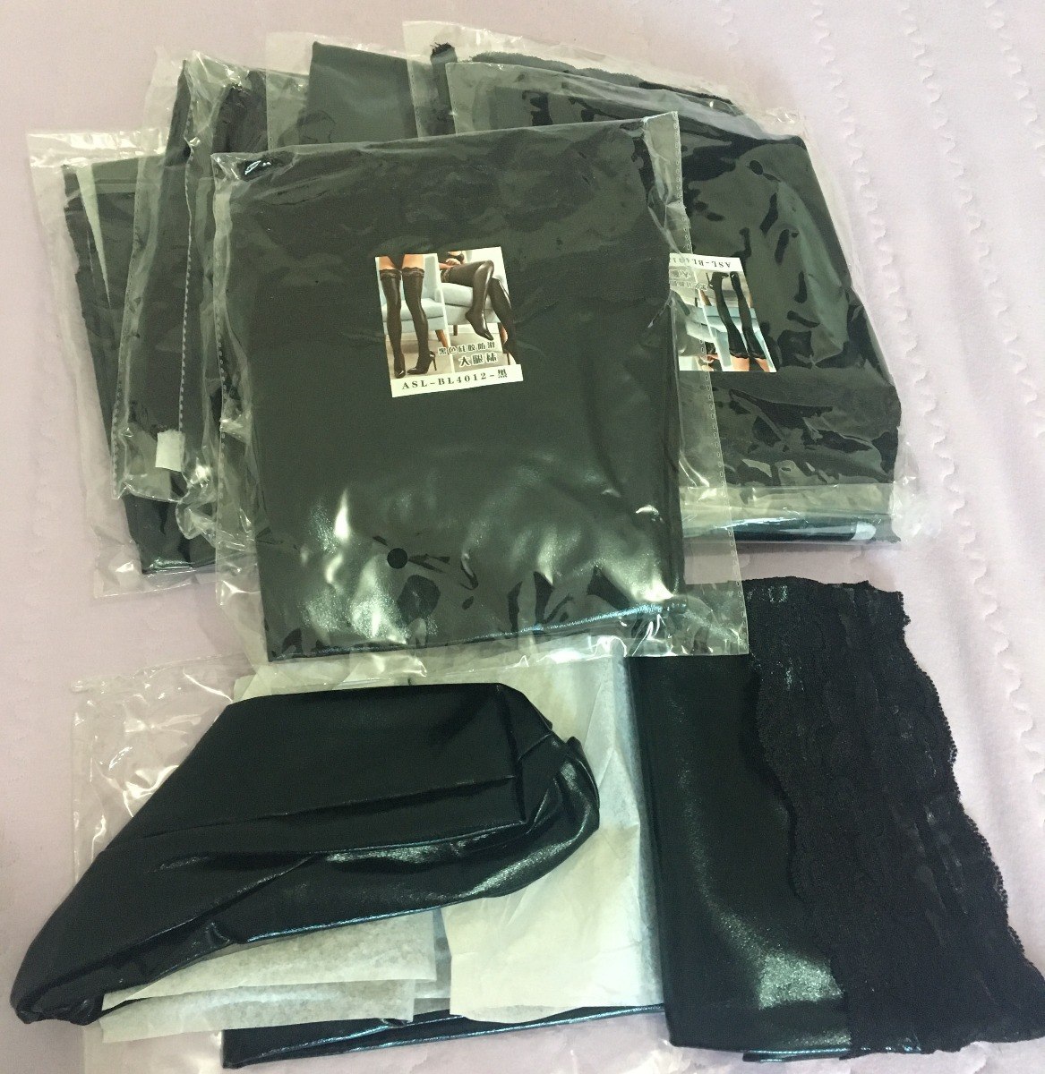 Meia Calça 7 8 Estilo Latex Fetiche Lingerie Dominadora Sexy