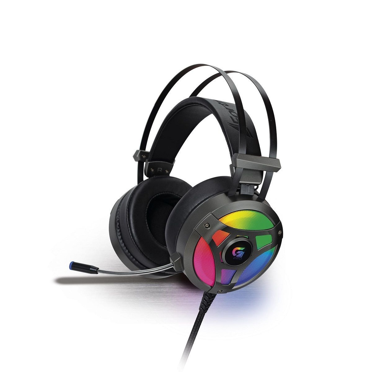 Fone De Ouvido Headset Gamer Fortrek G Pro Led Rgb H1 Usb P2 Frete Grátis