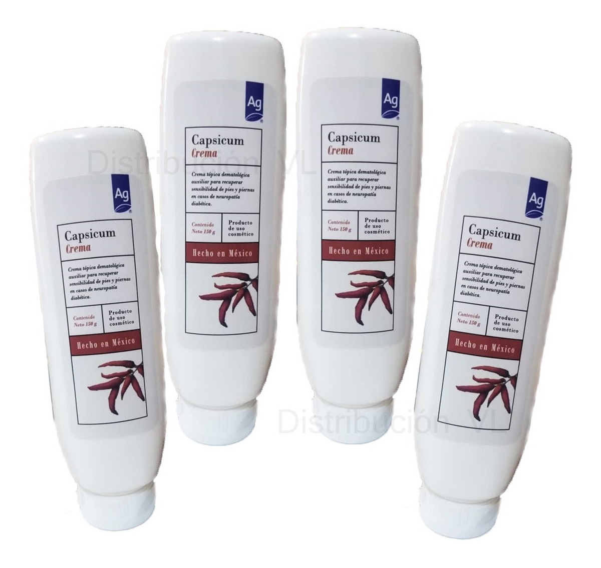 Pack (4 Unidades) Crema Neuropatía Diabética Con Capsaicina | Envío gratis Pack (4 Unidades) Crema Neuropatía Diabética Con Capsaicina | Envío gratis