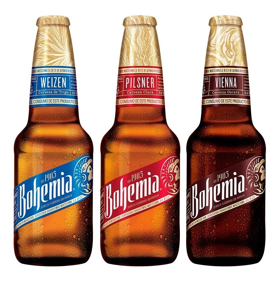 Cerveza Premium Bohemia Variety Pack 24 Botellas De 355 Ml C | Mercado ...