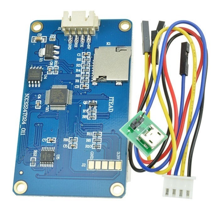 Tela Lcd Nextion 2.4 Tft Hmi 320x240 Touch Screen Arduino | Frete grátis Tela Lcd Nextion 2.4 Tft Hmi 320x240 Touch Screen Arduino | Frete grátis