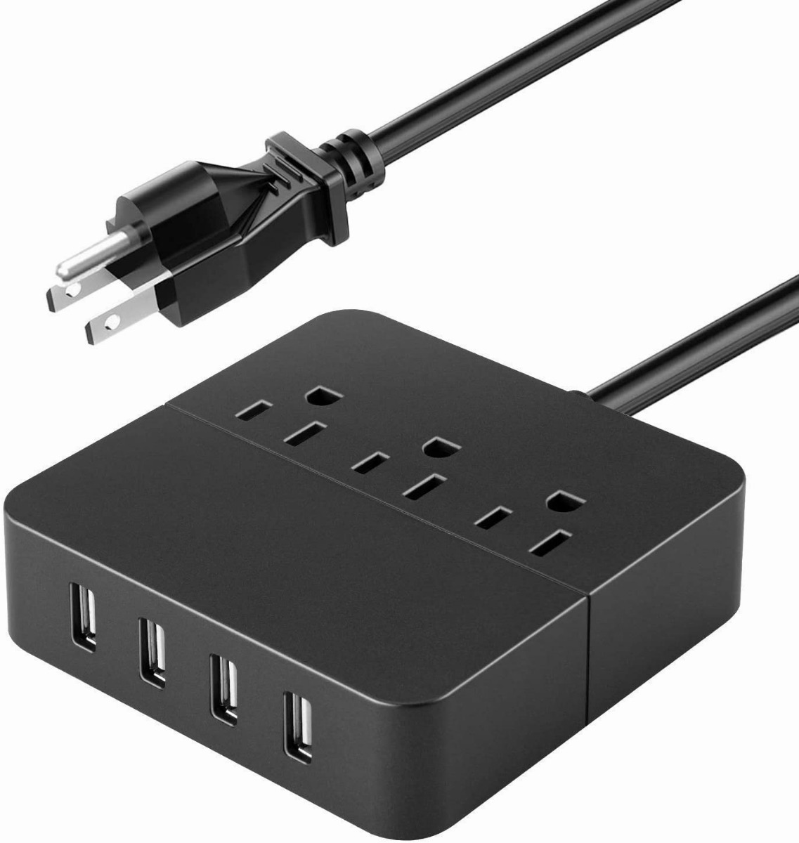 Regleta Multicontactos Premium De 3 Salidas Y 4 Puertos Usb Meses Sin