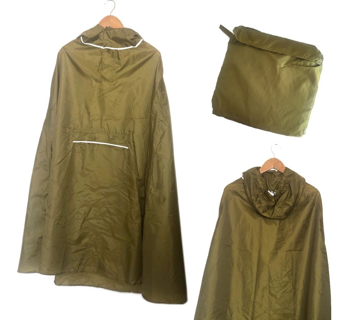 Capa Chuva Poncho Impermeável Com Capuz Pesca Moto + Brinde ... Capa Chuva Poncho Impermeável Com Capuz Pesca Moto + Brinde ...