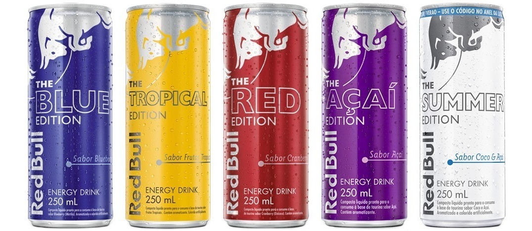 Red Bull Tropical Edition 16 Latas 250 Ml Frete Grátis Mercado Livre