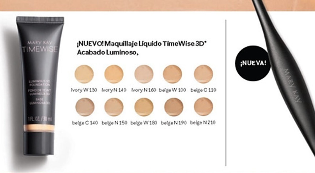 Maquillaje Líquido Timewise 3 D Acabado Mate Mary Kay Meses Sin Intereses