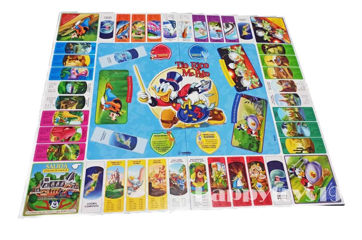 Tio Rico Mc Pato Original Juego De Mesa Familiar Moderno | Mercado Libre