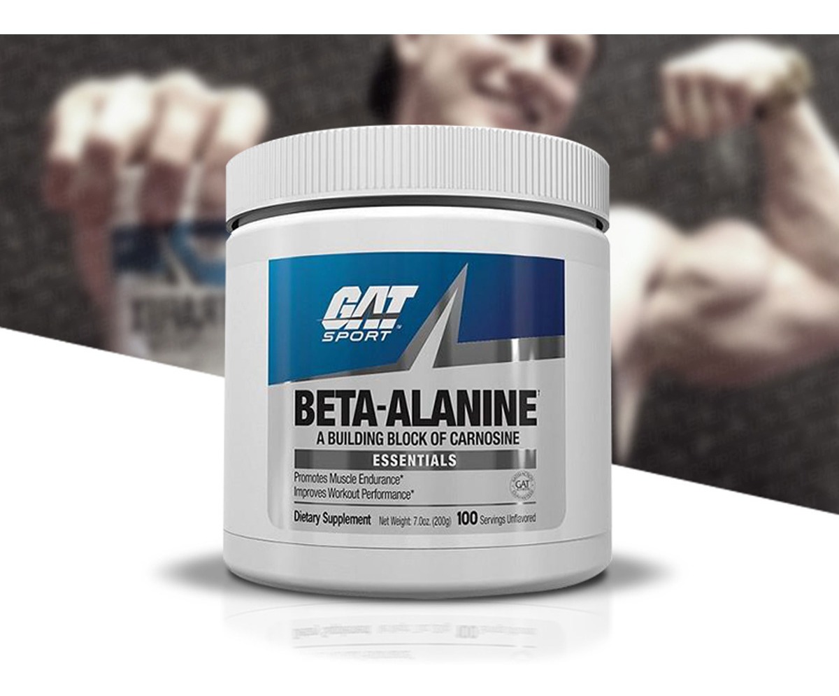 Oxido Beta Alanina 200g Gat Sport 100 Serv Envío Gratis