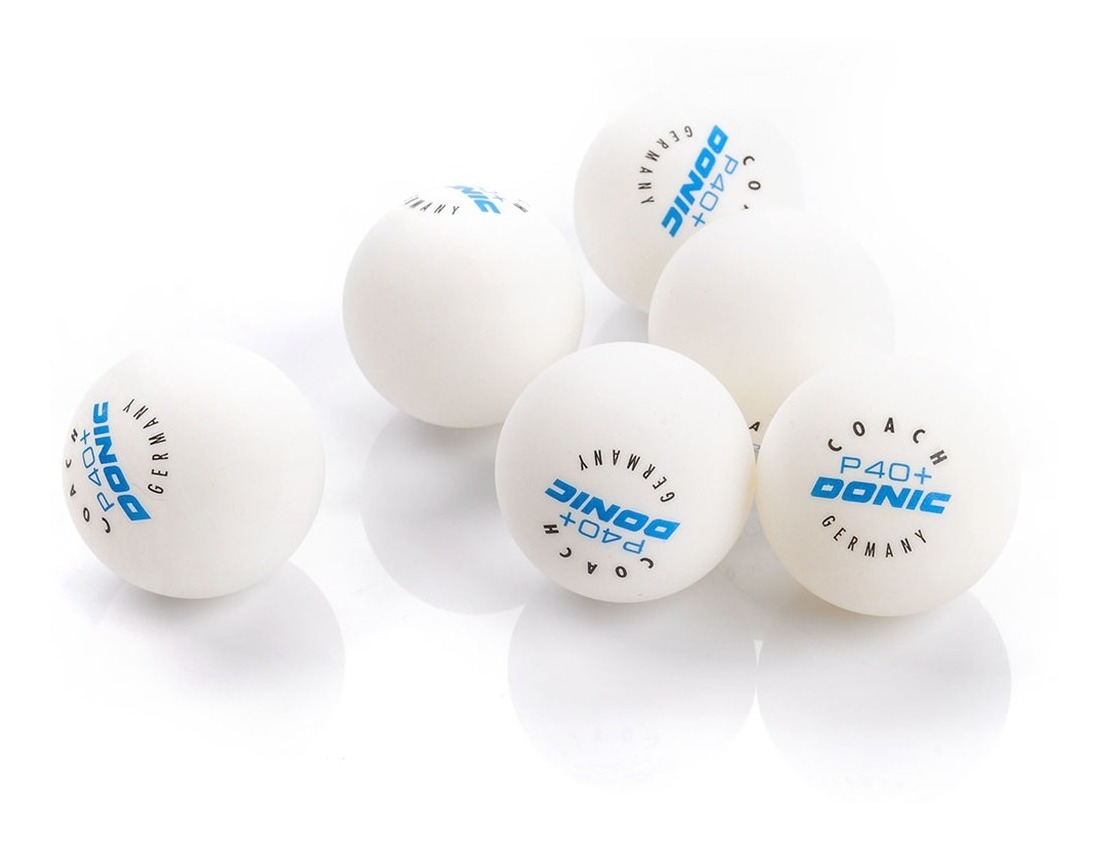 6 Pelotas Donic Coach 40 De Pingpong Tenis De Mesa Mercado Libre