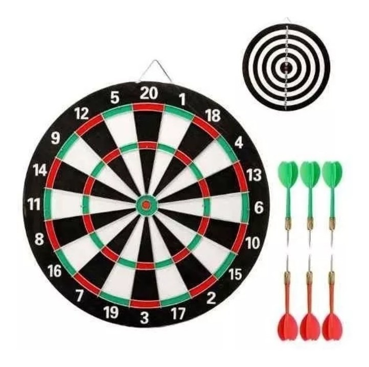 Kit Alvo Jogo De Dardos 40cm Kit Alvo E 6 Dardos Oferta Mercado Livre