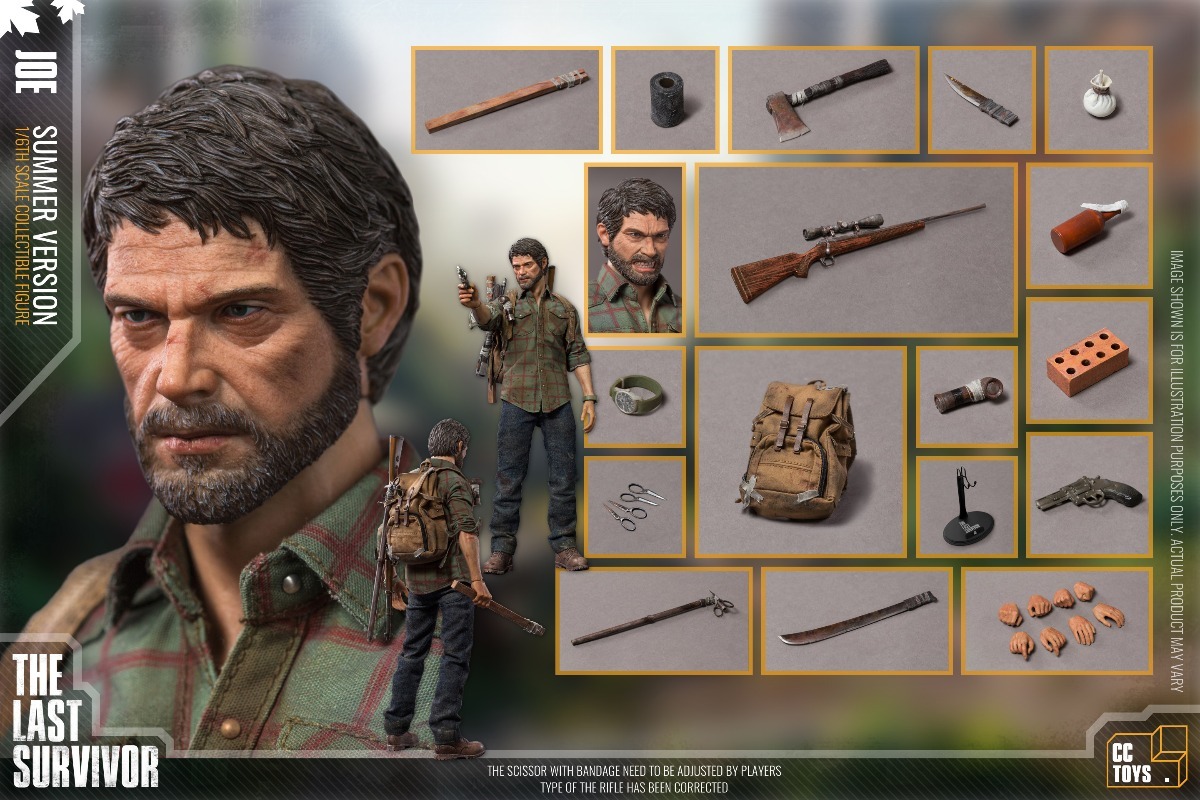 The Last Of Us Joel- Action Figure 1/6 N Hot Toys | Mercado Livre