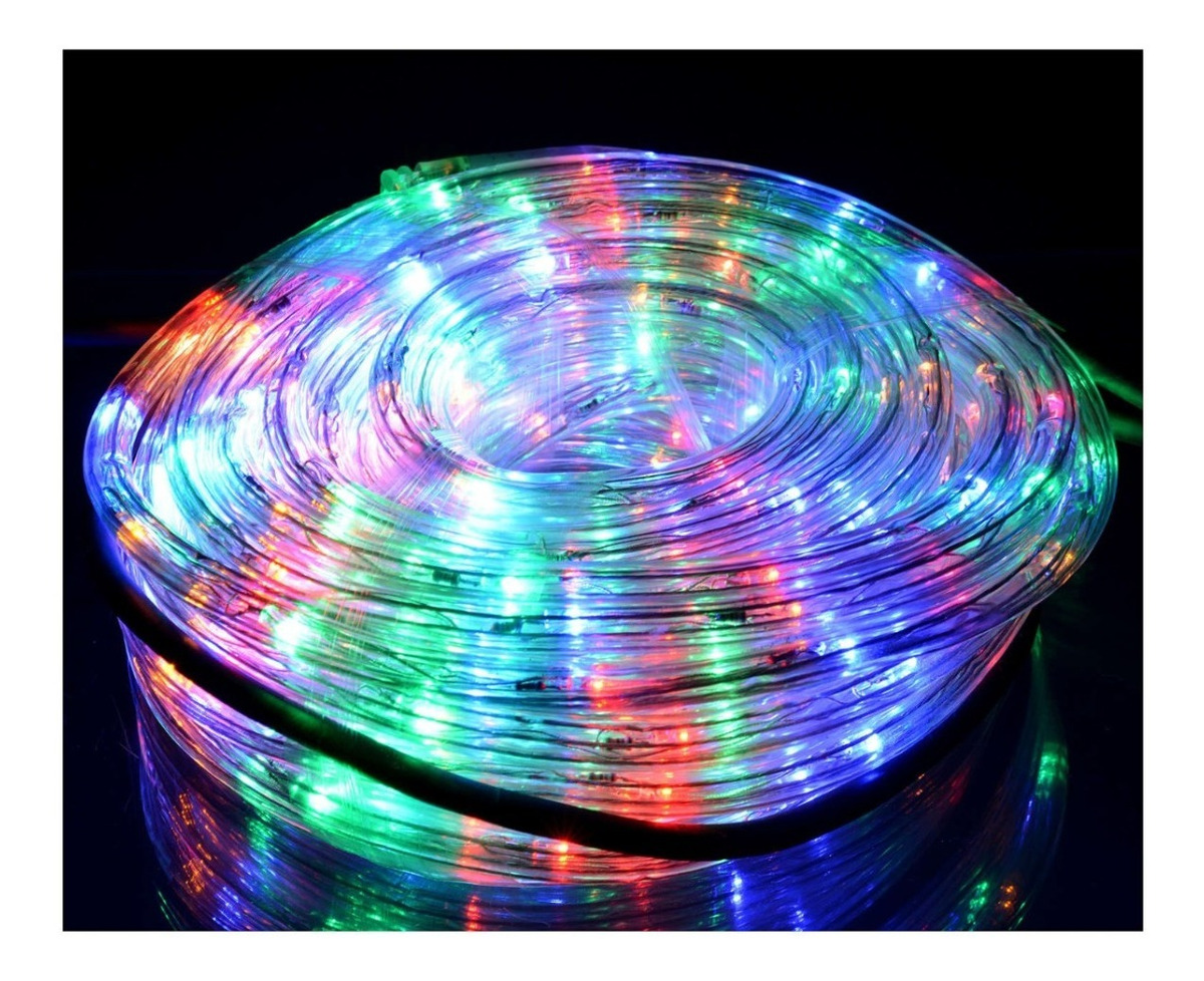 Luces Navideñas 10mtrs Led Multicor Series Navideñas 1 Pieza Meses
