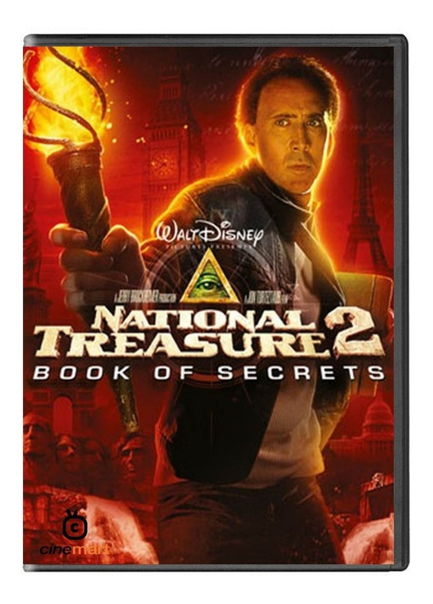 La Leyenda Del Tesoro Perdido 2 Nicolas Cage Película Dvd Meses Sin