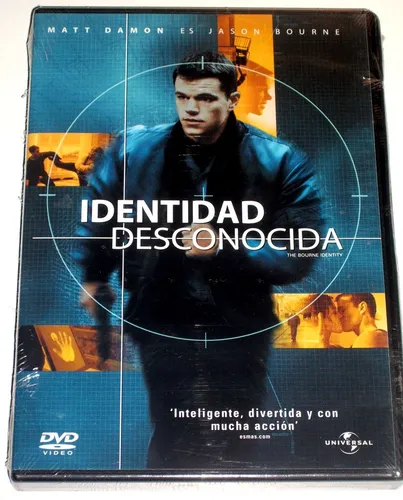 Dvd Identidad Desconocida / The Bourne Identity (2002) Mmu | Cuotas sin ... Dvd Identidad Desconocida / The Bourne Identity (2002) Mmu | Cuotas sin ...