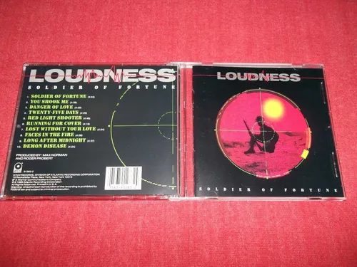 Loudness Soldier Of Fortune Cd Imp Ed 1989 Mdisk Meses Sin Interés