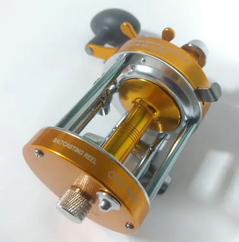 Carrete derecho Ocean Gold Ocg 600r Sumax de alto perfil, color dorado ... Carrete derecho Ocean Gold Ocg 600r Sumax de alto perfil, color dorado ...