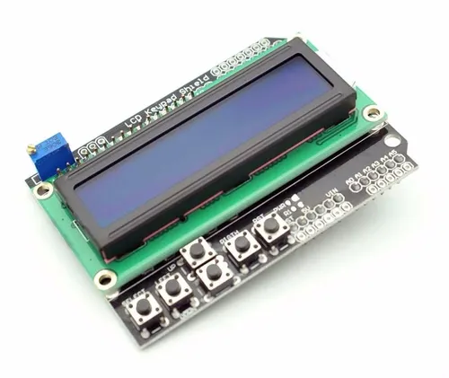 Lcd Keypad Shield Com Botões Lcd 16x2 Para Arduino Mercadolivre