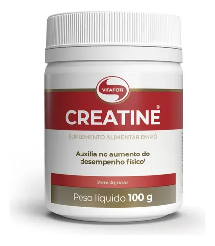 Creatina Creatine Monohidratada 100g Vitafor Original Mercadolivre