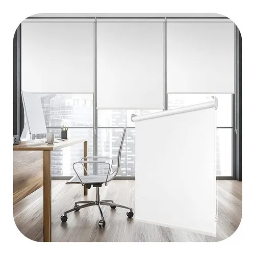 Cortina Roller Black Out Bloquea Paso Luz 1,40 X 2,20 Mts Color Blanco ... Cortina Roller Black Out Bloquea Paso Luz 1,40 X 2,20 Mts Color Blanco ...