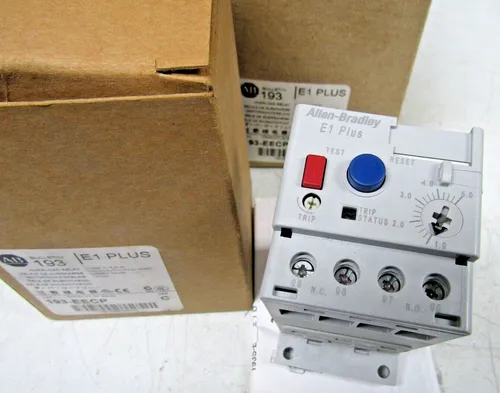 New Allen Bradley E1 Plus 1.0-5.0 Amp Overload Relay 193 Vvd | Meses ...