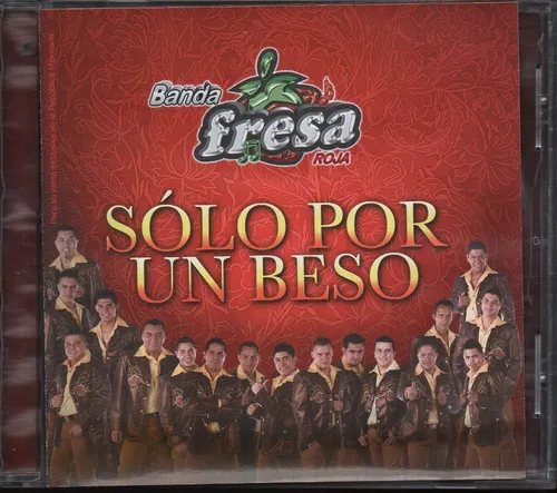 Banda Fresa Roja Sólo Por Un Beso Cd 10 Tracks Como Nuevo Mercadolibre