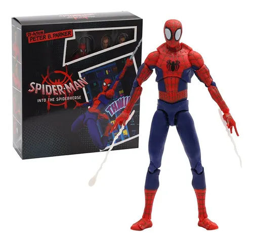 Maqueta De Juguete Peter B. Parker Homem-aranha Na Aranha