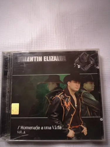 Valentín Elizalde Homenaje A Una Vida Album Doble Discos Cd Valentín Elizalde Homenaje A Una Vida Album Doble Discos Cd