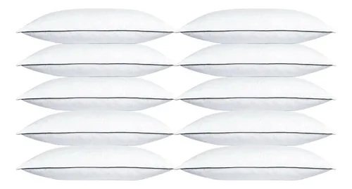 Almohada Hotelera Monarca Estándar Media 10 Pack Color Blanco | Envío ... Almohada Hotelera Monarca Estándar Media 10 Pack Color Blanco | Envío ...