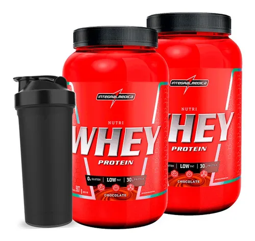 Suplemento En Polvo Integralmédica Proteínas Nutri Whey Protein Sabor