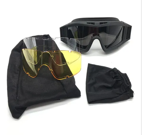 Lentes Tácticas/lentes De Paintball Máscara | Meses sin interés