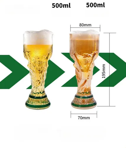 Vaso De Cerveza Hercules Copa Mundial 2026 | Cuotas sin interés
