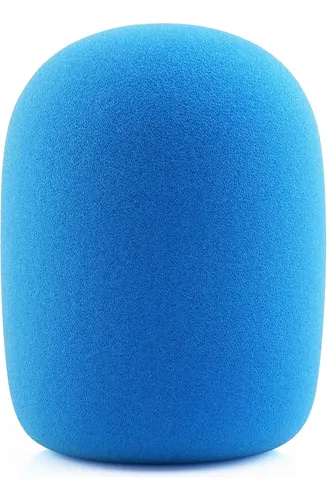 Filtro Pop Y Espuma Azul Para Micrófono Ev Re20 Re27 Re320 | Cuotas sin ...