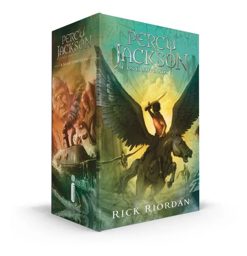 Box Percy Jackson E Os Olimpianos Rick Riordan Parcelamento Sem Juros