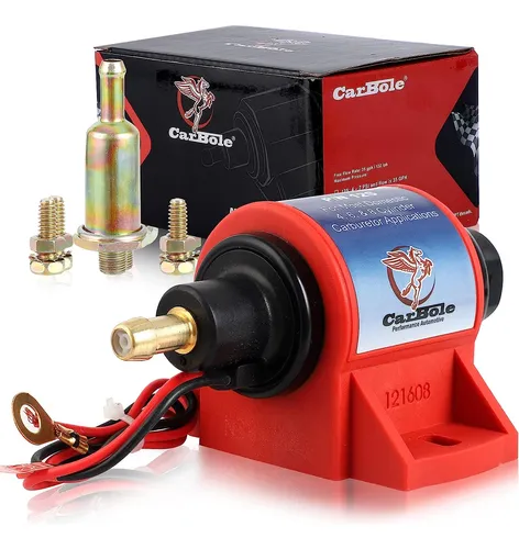 Carbole Micro Electric Gasoline Fuel Pump Universal 5/16 | Envío gratis Carbole Micro Electric Gasoline Fuel Pump Universal 5/16 | Envío gratis