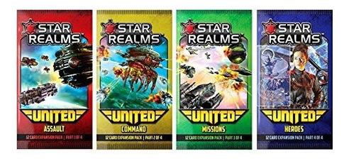 Star Realms: United - Set Completo De Las Cuatro Mini Expans | Envío gratis