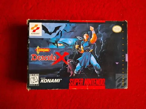 Castlevania: Dracula X En Caja (1995) Físico Snes | MercadoLibre