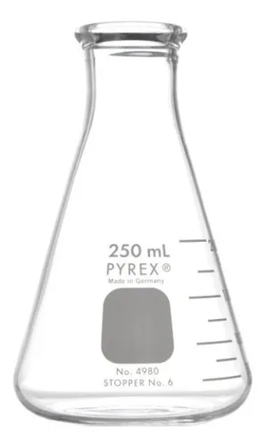 Matraz Erlenmeyer 250 Ml Pyrex Matraz Erlenmeyer 250 Ml Pyrex