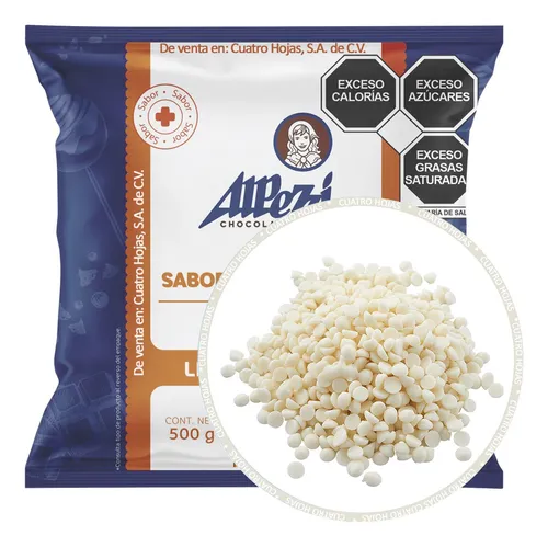 Chispas De Chocolate Blanco Alpezzi 500 G | MercadoLibre