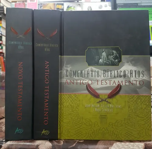 Livro Comentário Bíblico Atos Com 2 Volumes Antigo E Novo Testamento ... Livro Comentário Bíblico Atos Com 2 Volumes Antigo E Novo Testamento ...