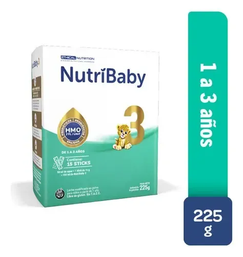 Nutribaby Hmo Leche Fórmula Infantil Etapa 3 Sticks X 15 U | MercadoLibre