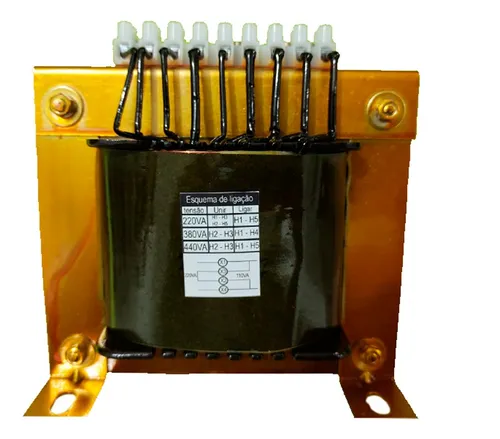 Transformador De Comando 220v/380v/440v X 110v/220v 400va | Parcelamento sem juros